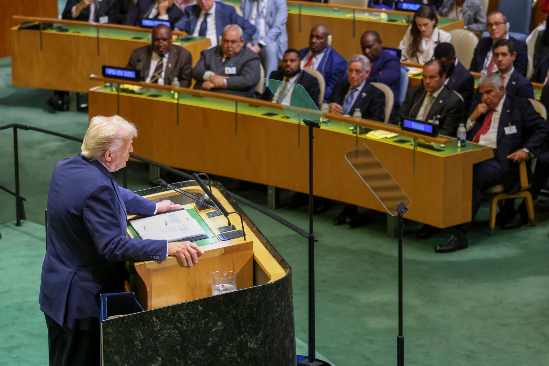 Donald Trump's wildest claims in rambling UN speech