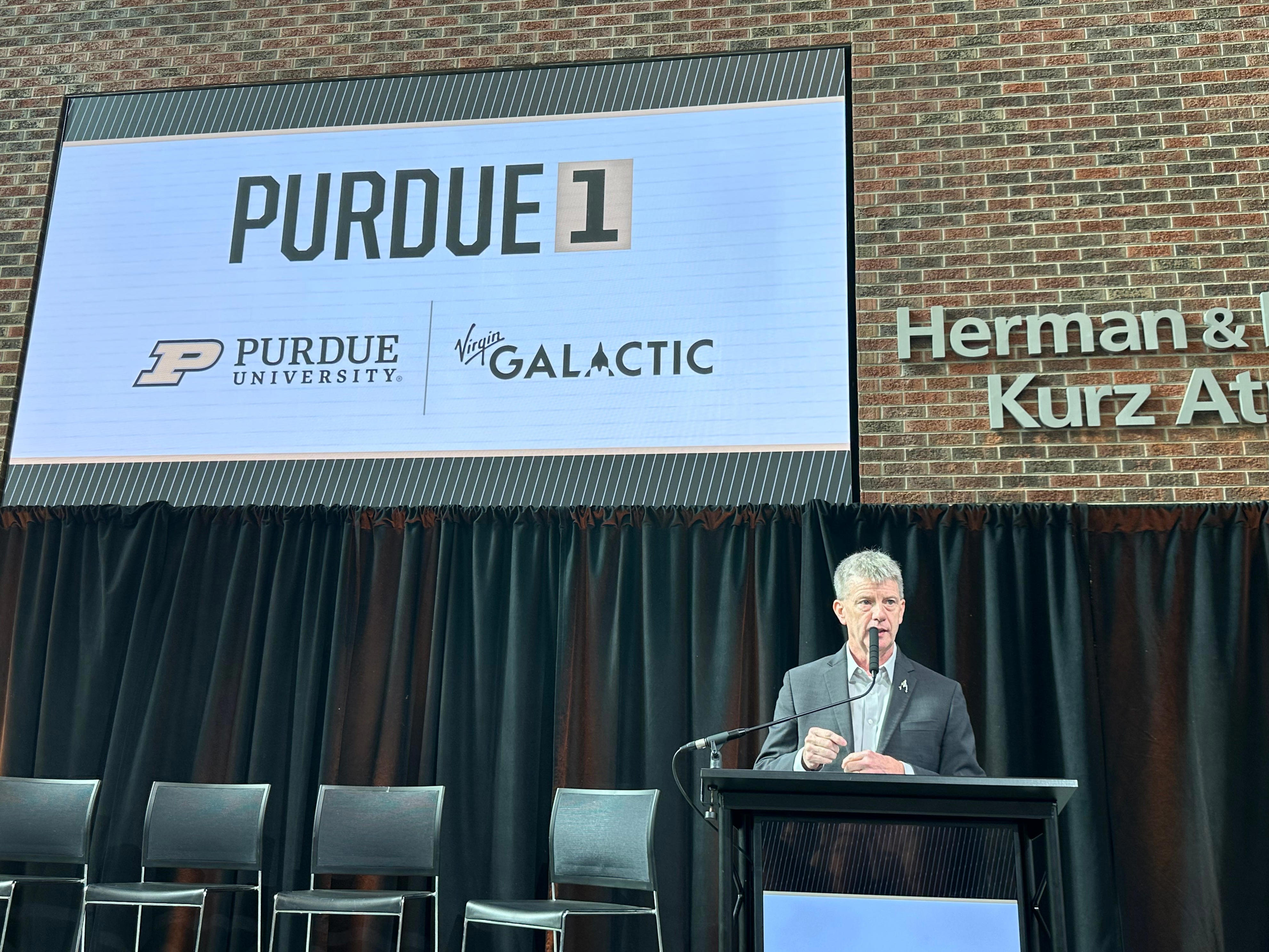 Purdue to partner with Virgin Galactic to 'take Purdue to space'