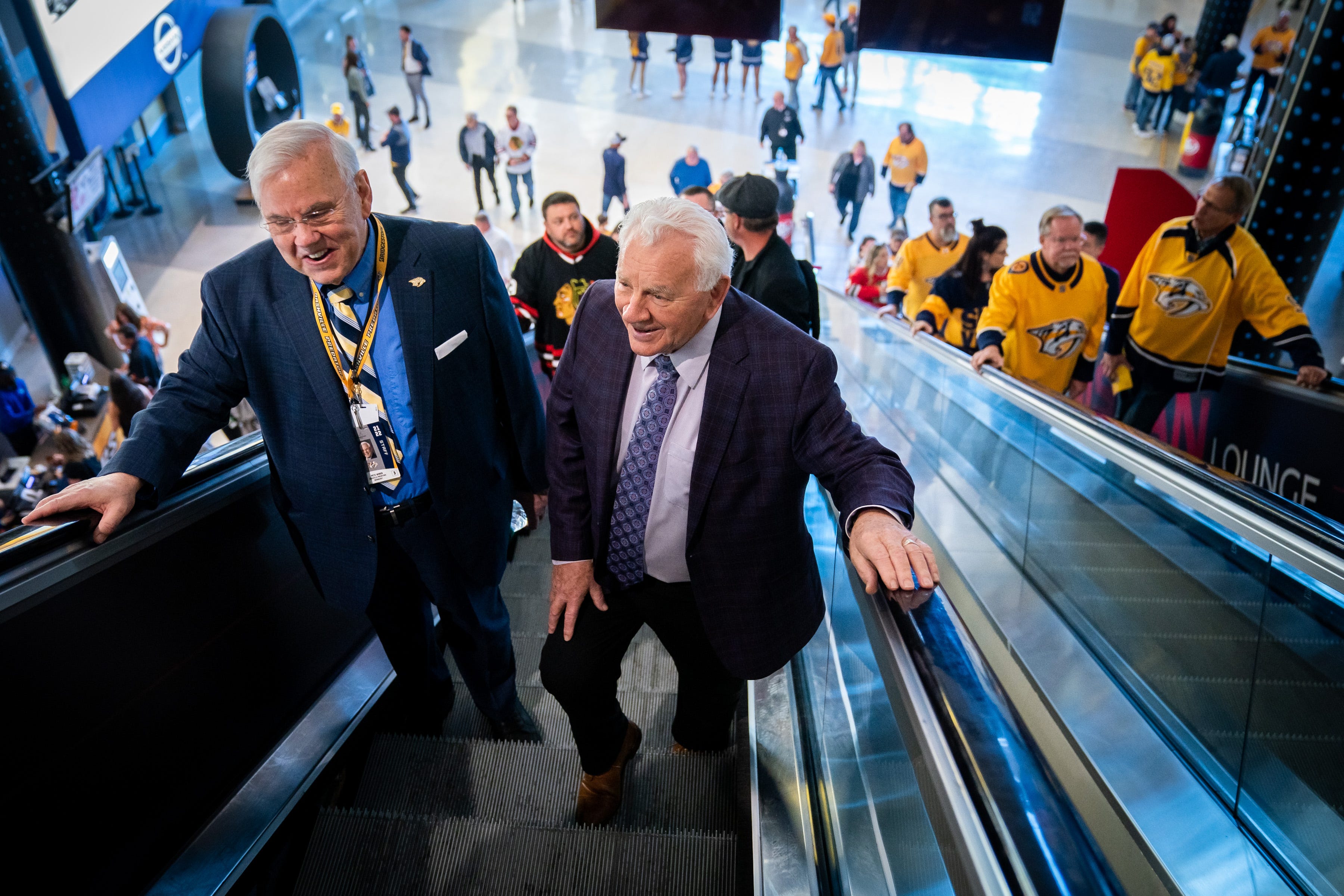 Terry Crisp, Pete Weber to be inducted into Nashville Predators' Golden ...