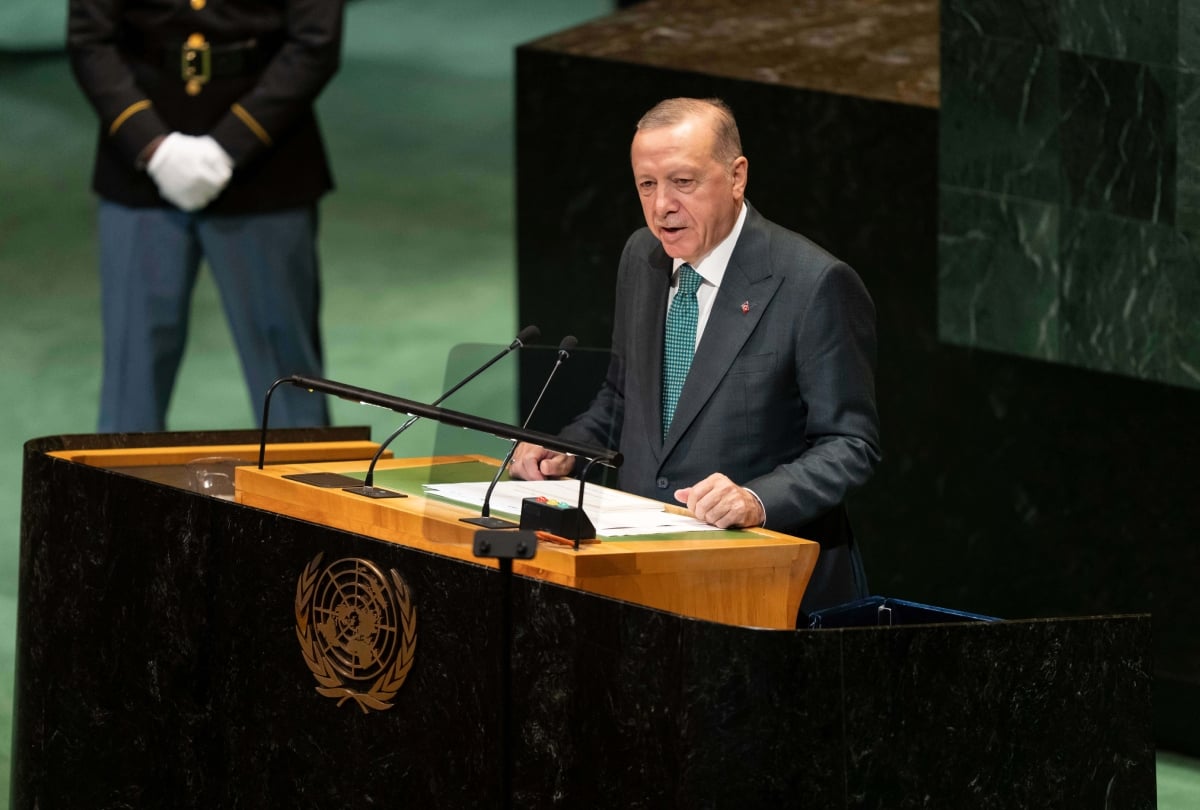 Ερντογάν στον ΟΗΕ: Άκυρα όλα τα σχέδια στη Μεσόγειο χωρίς την Τουρκία ...