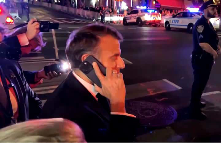 I'm Waiting In The Street: French President Macron Tells Donald Trump ...