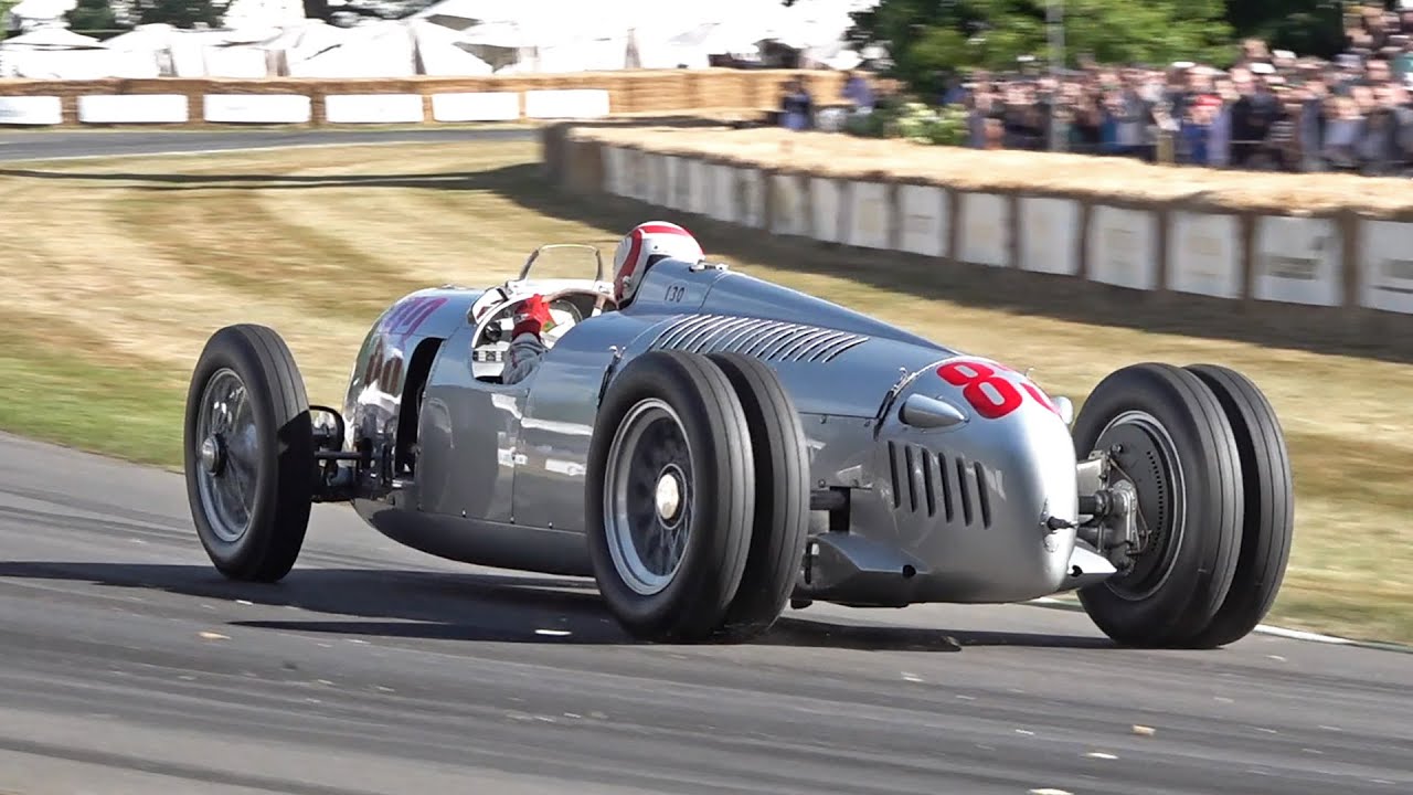 1936 Auto Union Type C V16 Sound