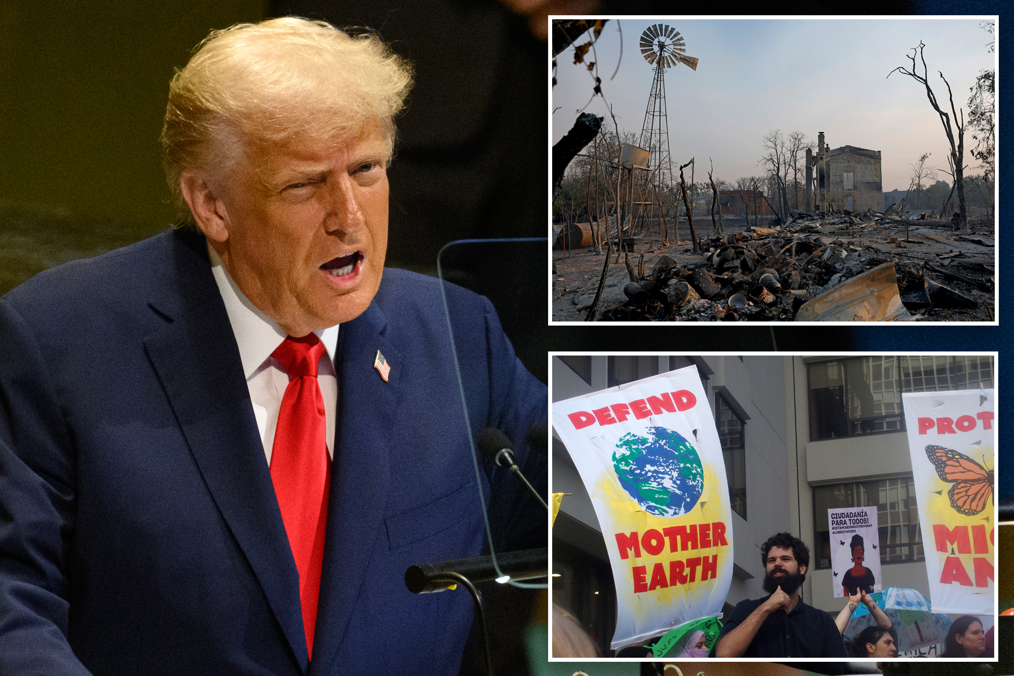 Trump calls climate change policy ‘greatest con-job ever perpetrated ...