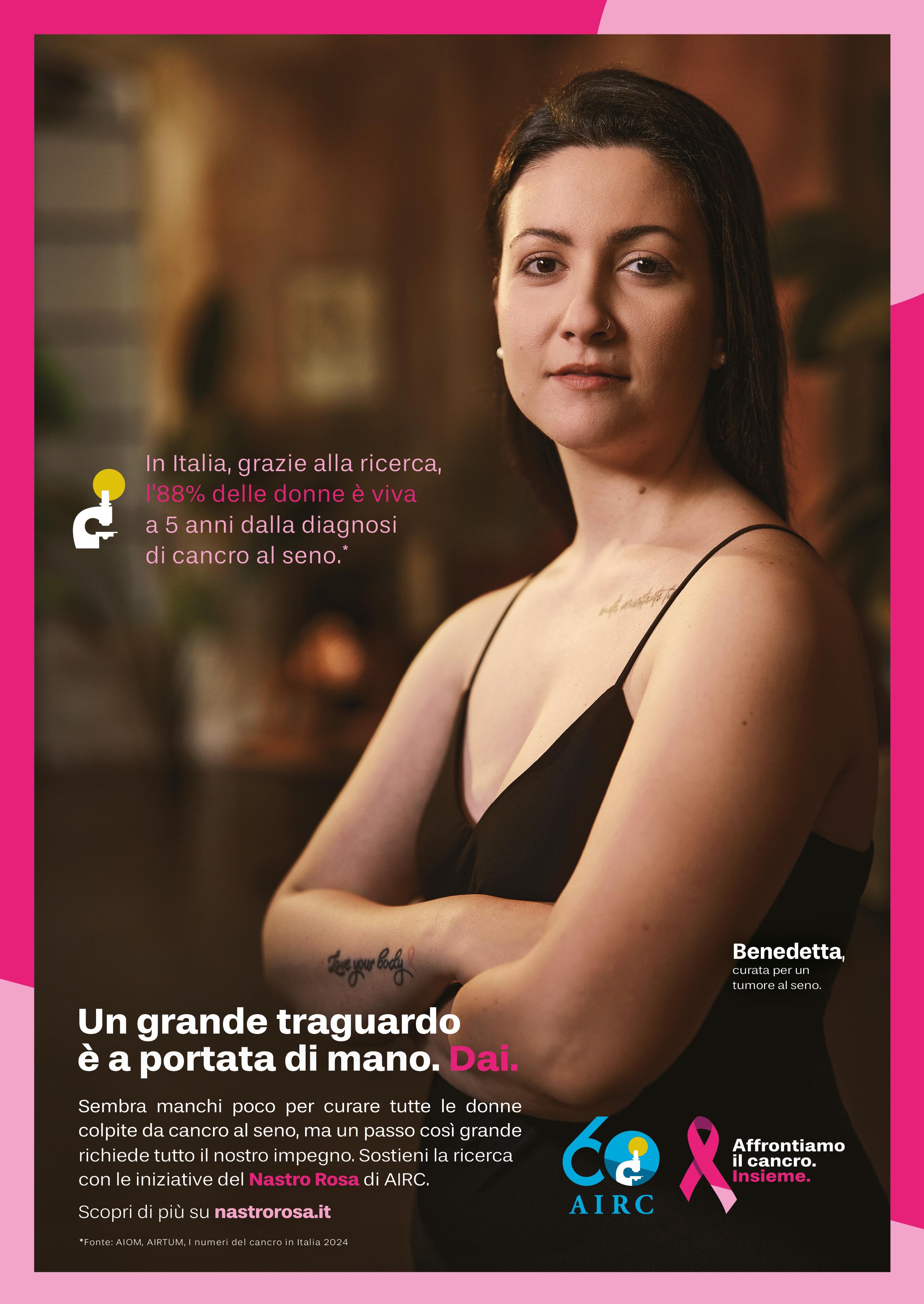 Tumore al seno, parte la campagna Nastro Rosa. Airc: “Aiutiamo la ...