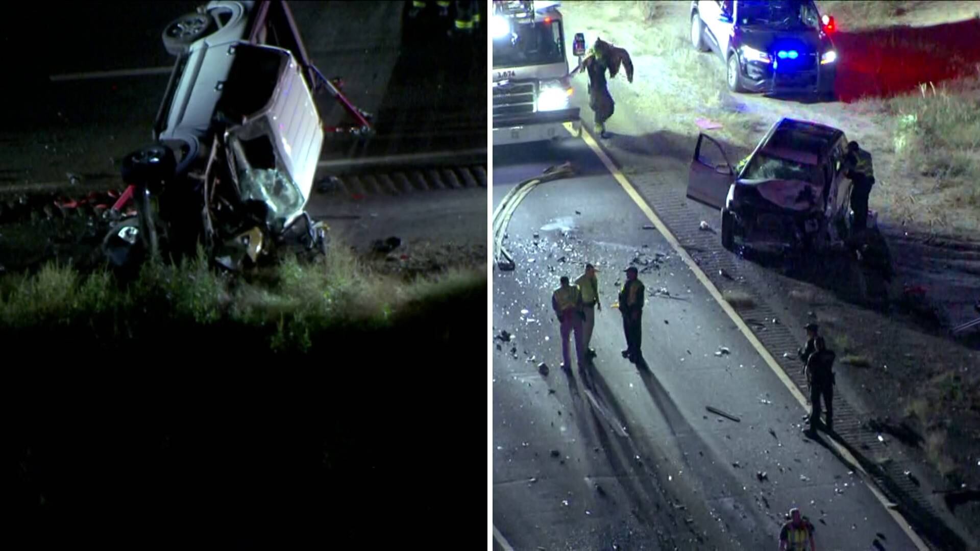 Police ID man who died, woman hurt in wrong-way crash on SR 347 in Maricopa