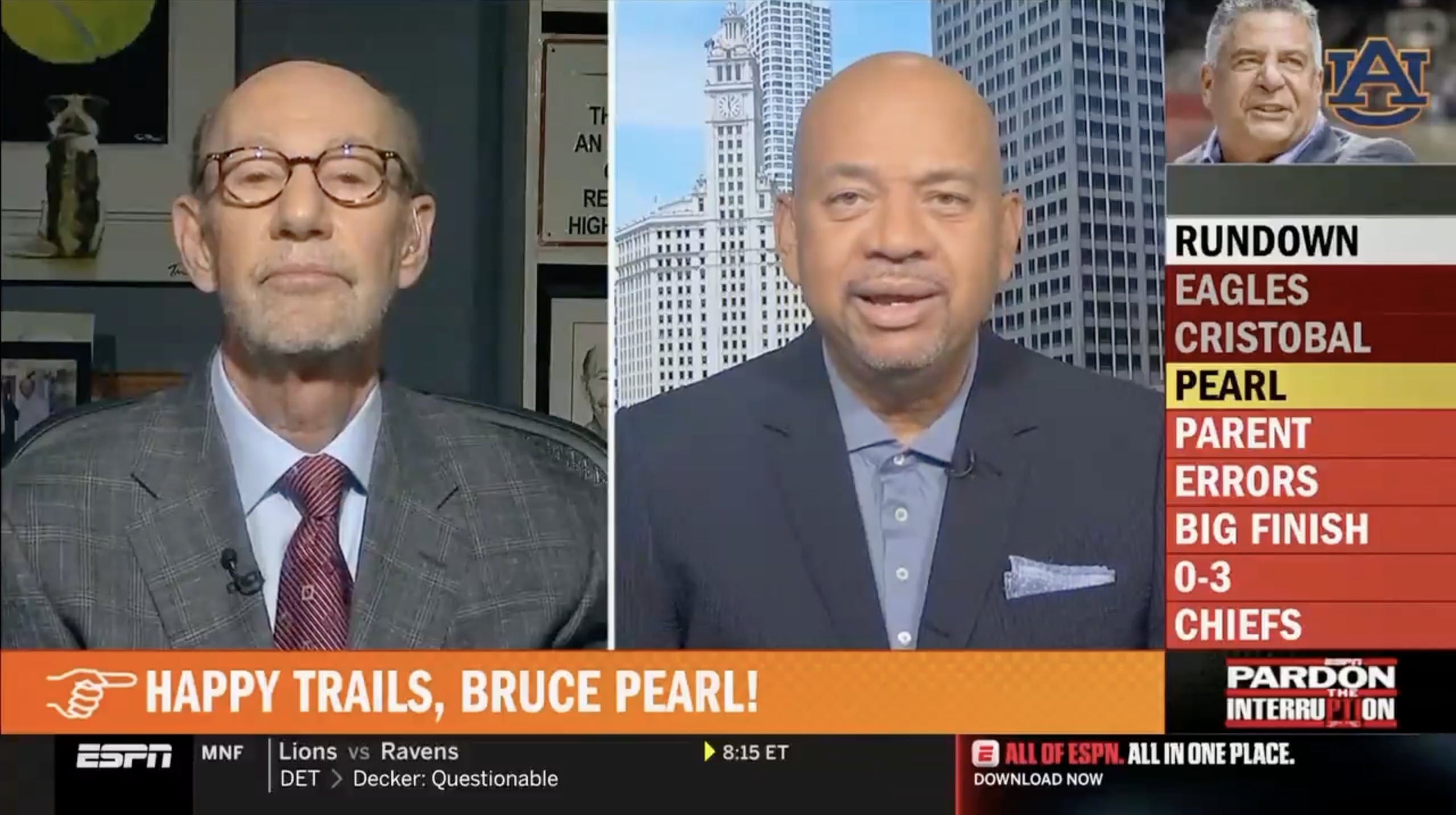 Right-Leaning Sports Pundits Up in Arms Over ESPN’s Michael Wilbon ...