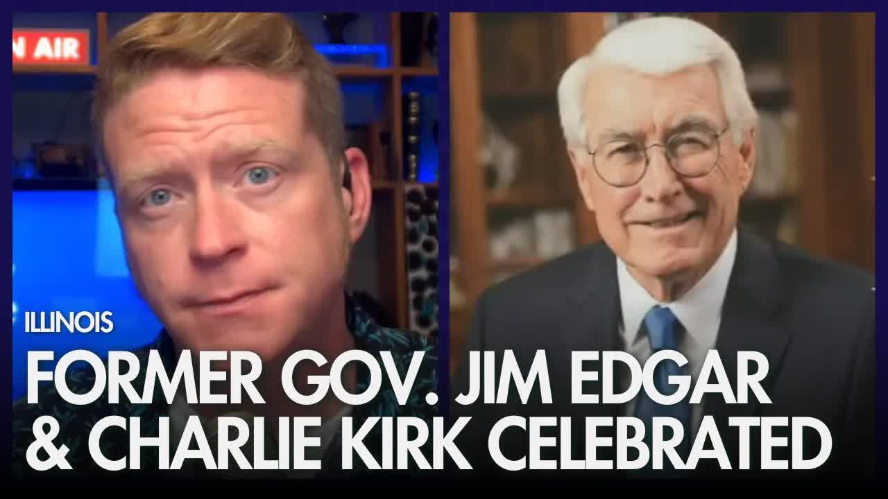 Illinois' Jim Edgar and Charlie Kirk celebrated at separate services