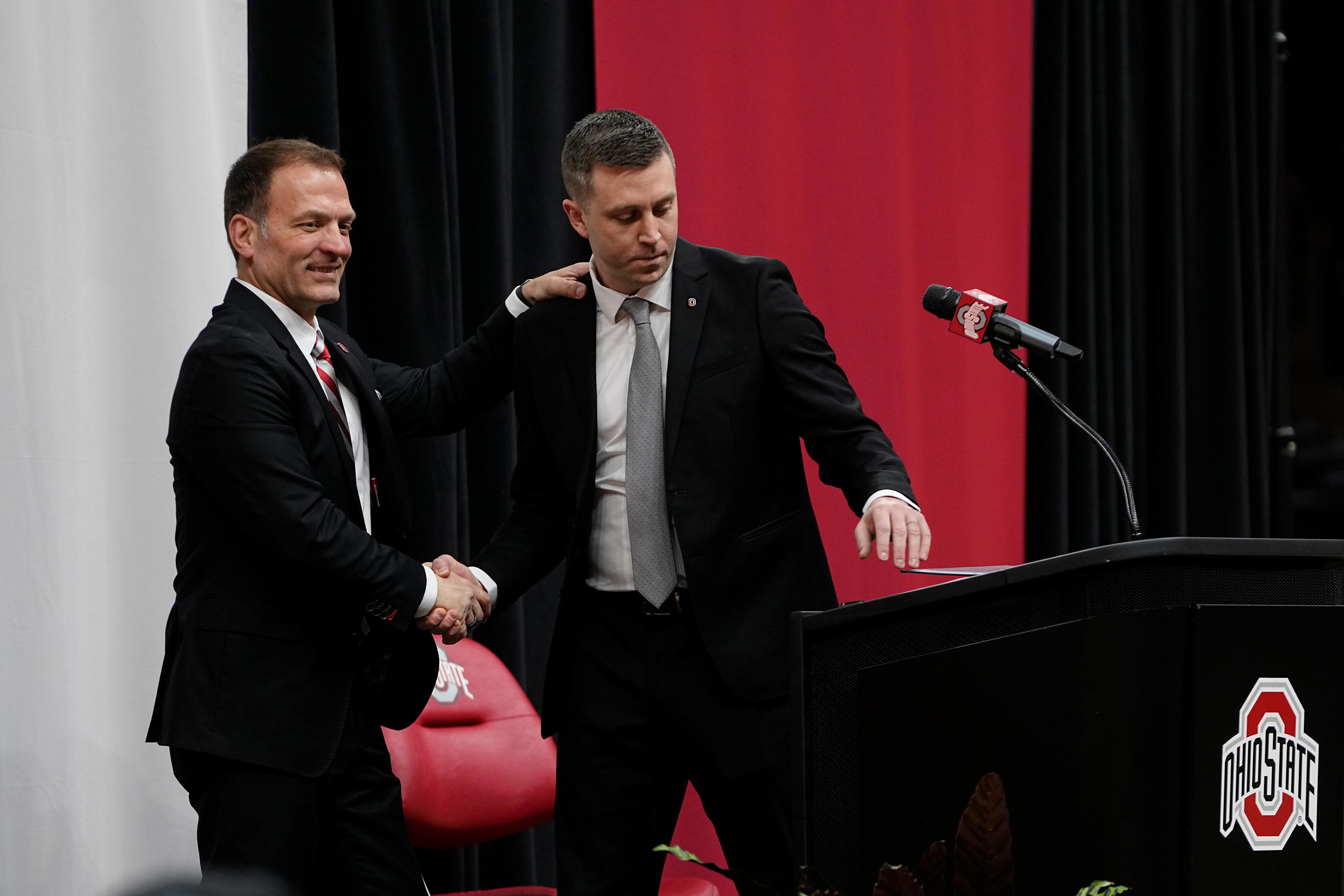In performance review, Ohio State AD Bjork said Jake Diebler met ...