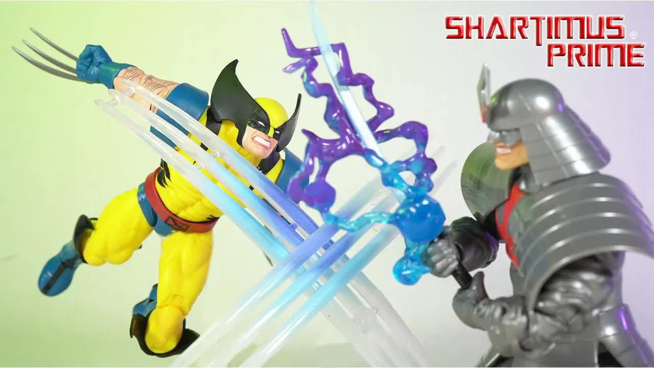 Marvel Legends Wolverine & Silver Samurai GamerVerse Marvel vs Capcom X ...