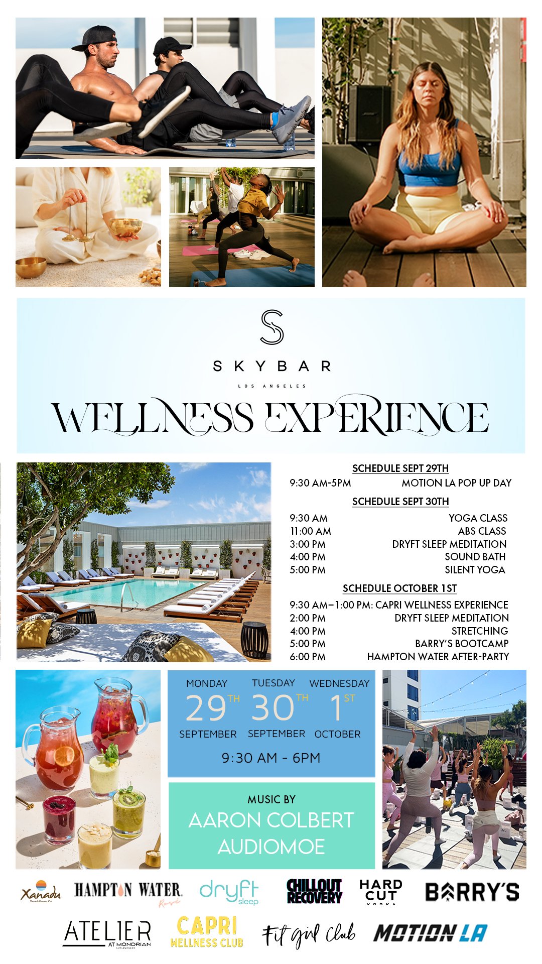 POOLSIDE ZEN WELLNESS RETREAT, LA