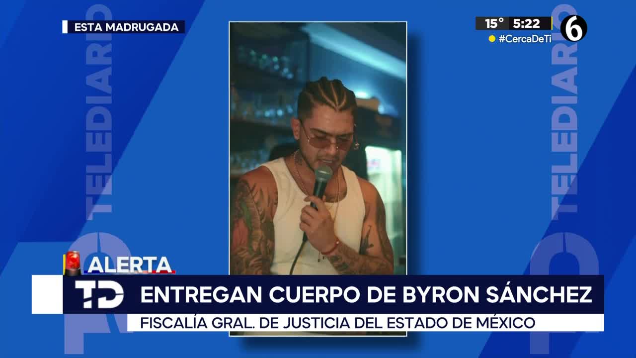Fiscalía del Estado de México entrega restos de Byron Sánchez 'B King ...