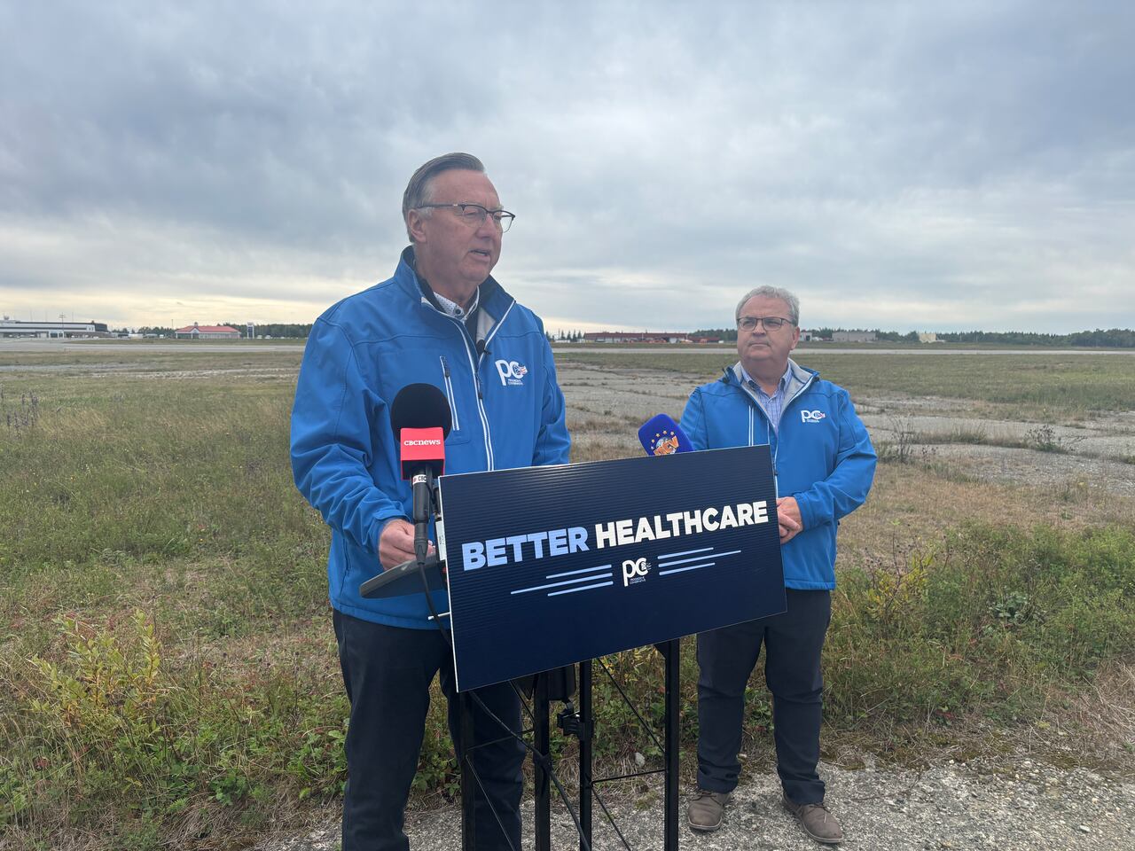 In central Newfoundland, Liberals and PCs make dueling uncosted health ...