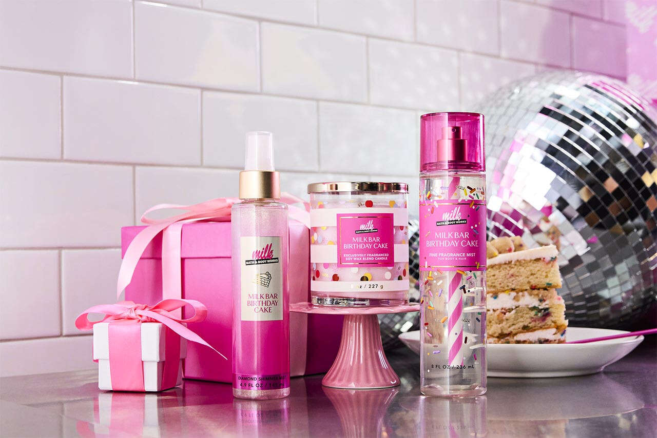 Bath & Body Works, Milk Bar collab for new Birthday Cake fragrance