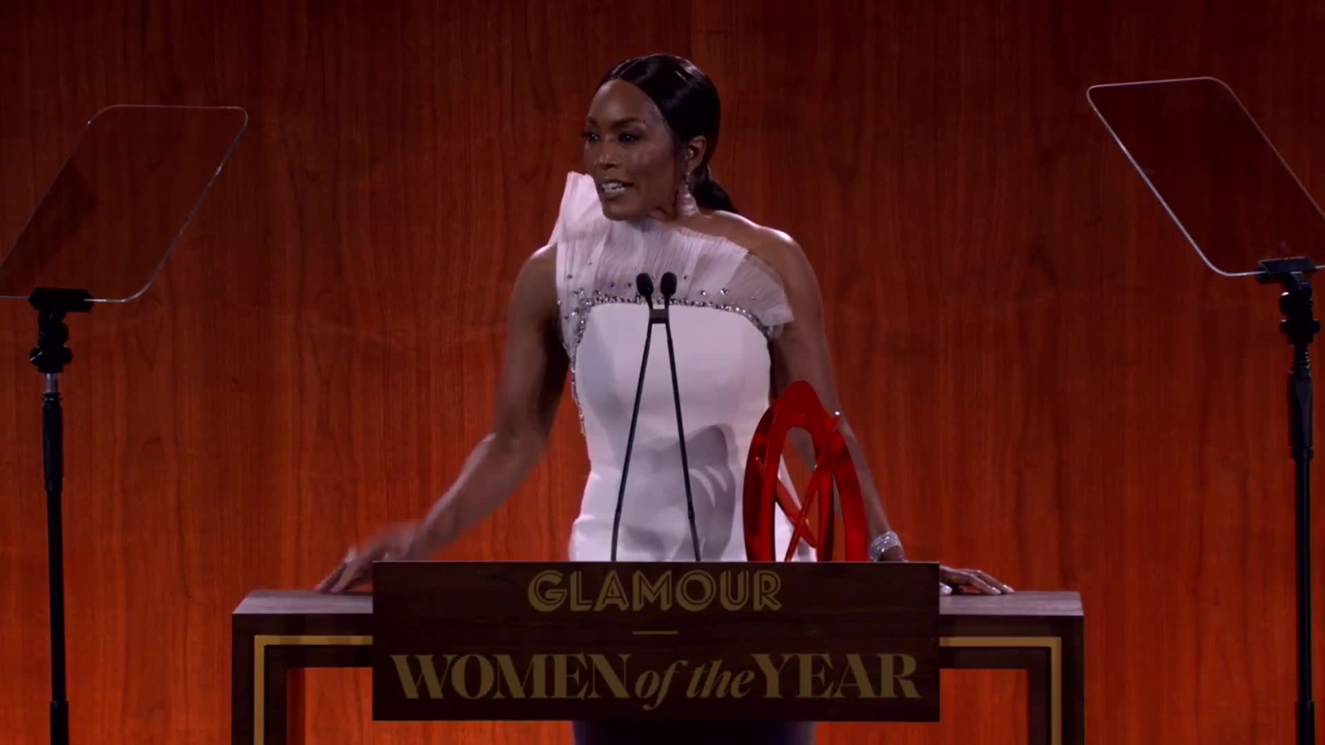 Angela Bassett at Glamour's Women of the Year Awards