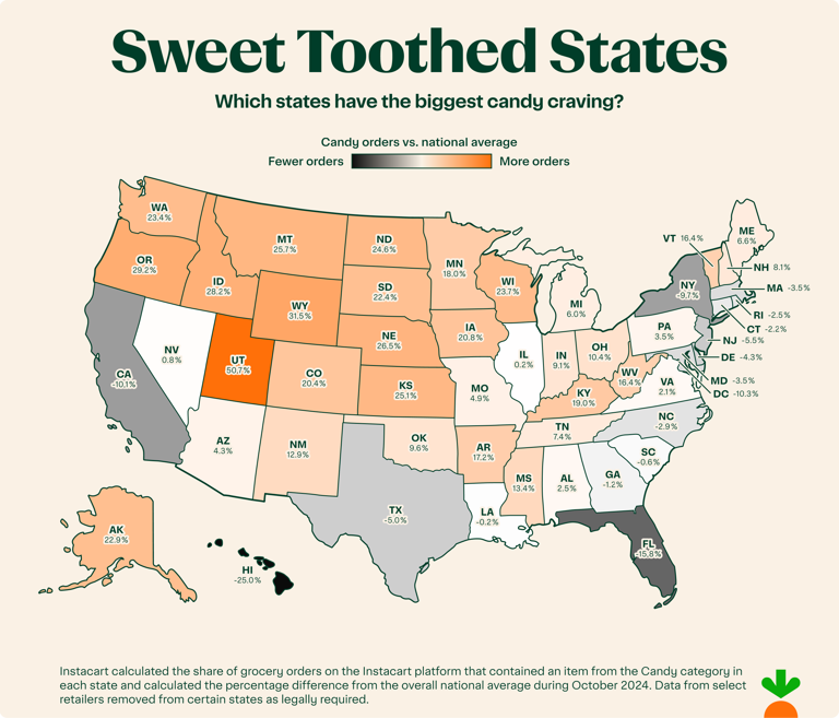 What's the most popular Halloween candy in Wisconsin? Here's what an ...