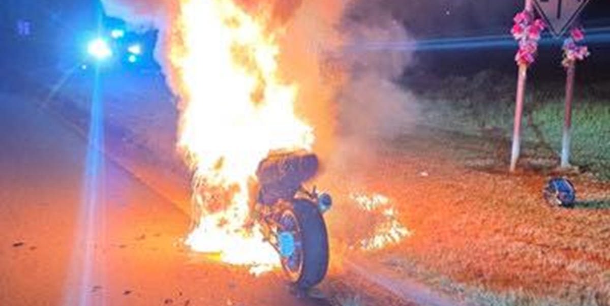 Police Say Motorcycle Rider Hits 180 MPH While Running from Cops ...