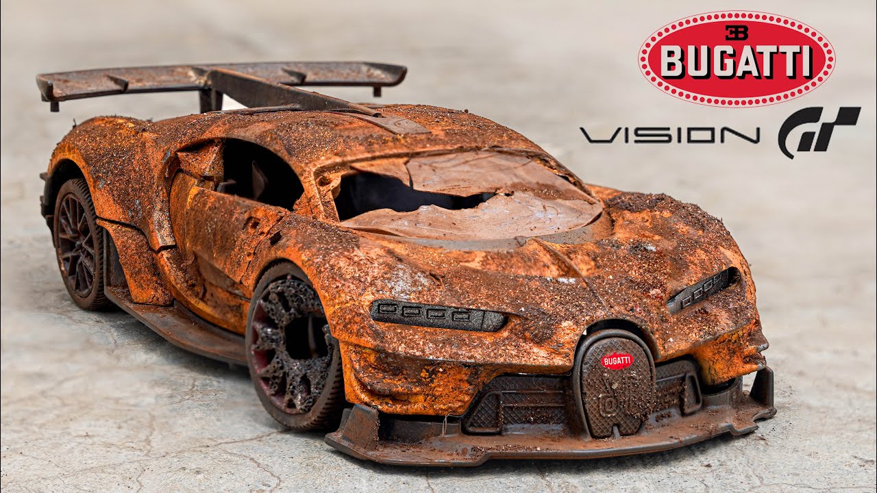 I restored a forgotten Bugatti Chiron 🚗