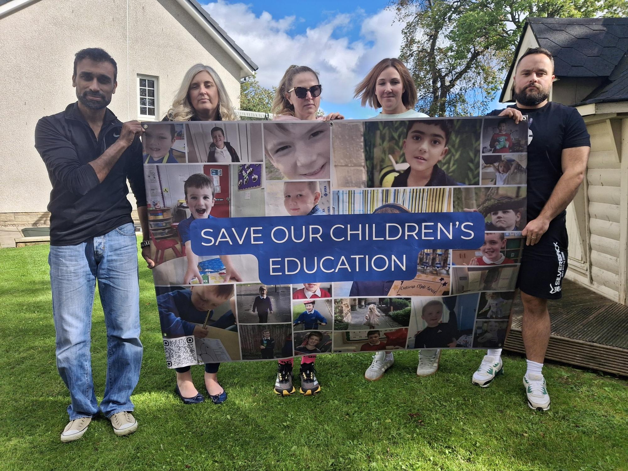 Anxious parents concern over Falkirk Council's plans for special ...