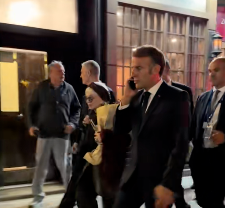 France’s Macron forced to walk NYC streets and call Trump after being ...
