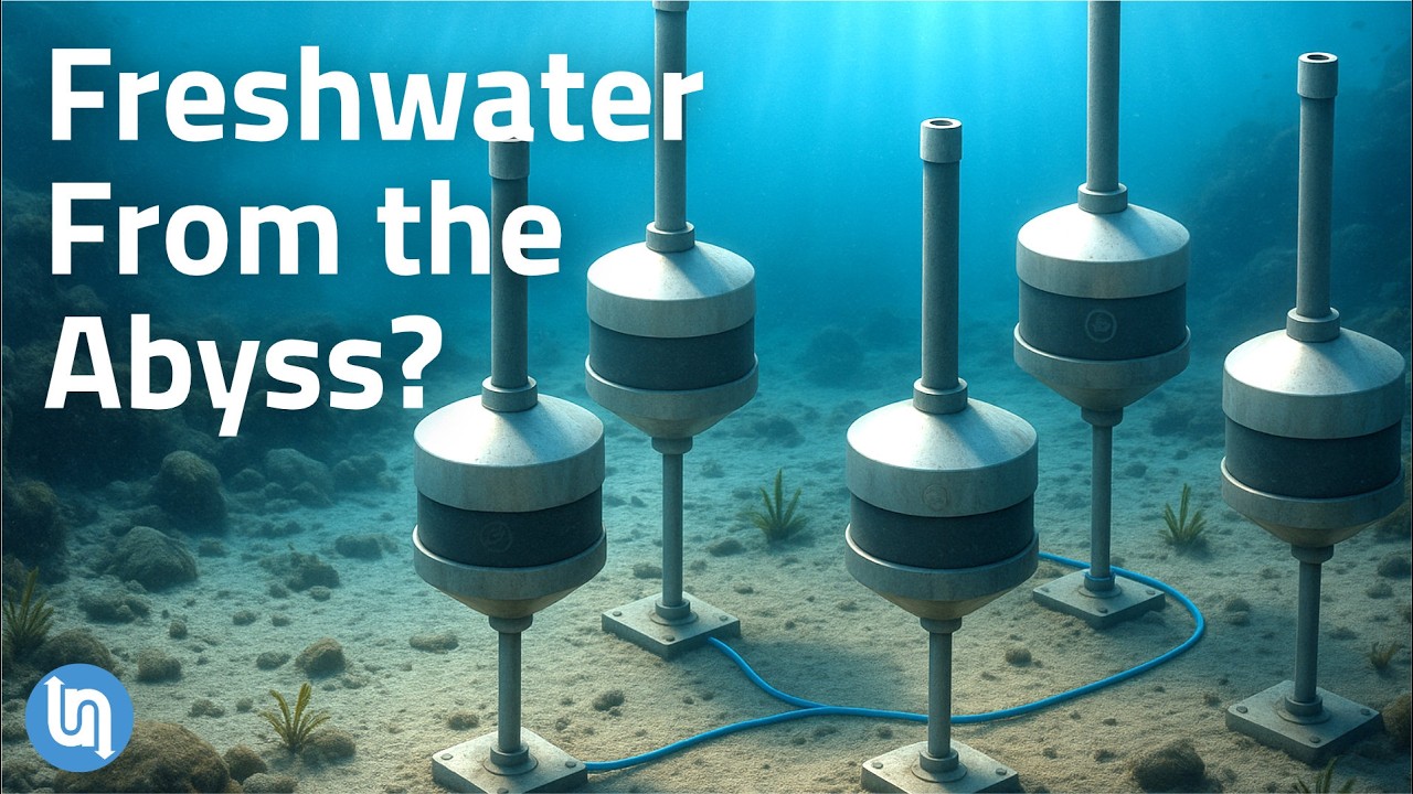 How deep sea water is now drinkable