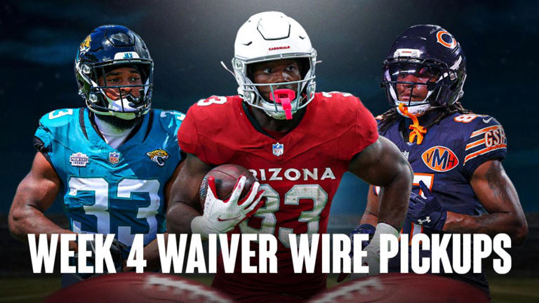 Fantasy Football: Top 10 waiver wire pickups for Week 4 (2025)