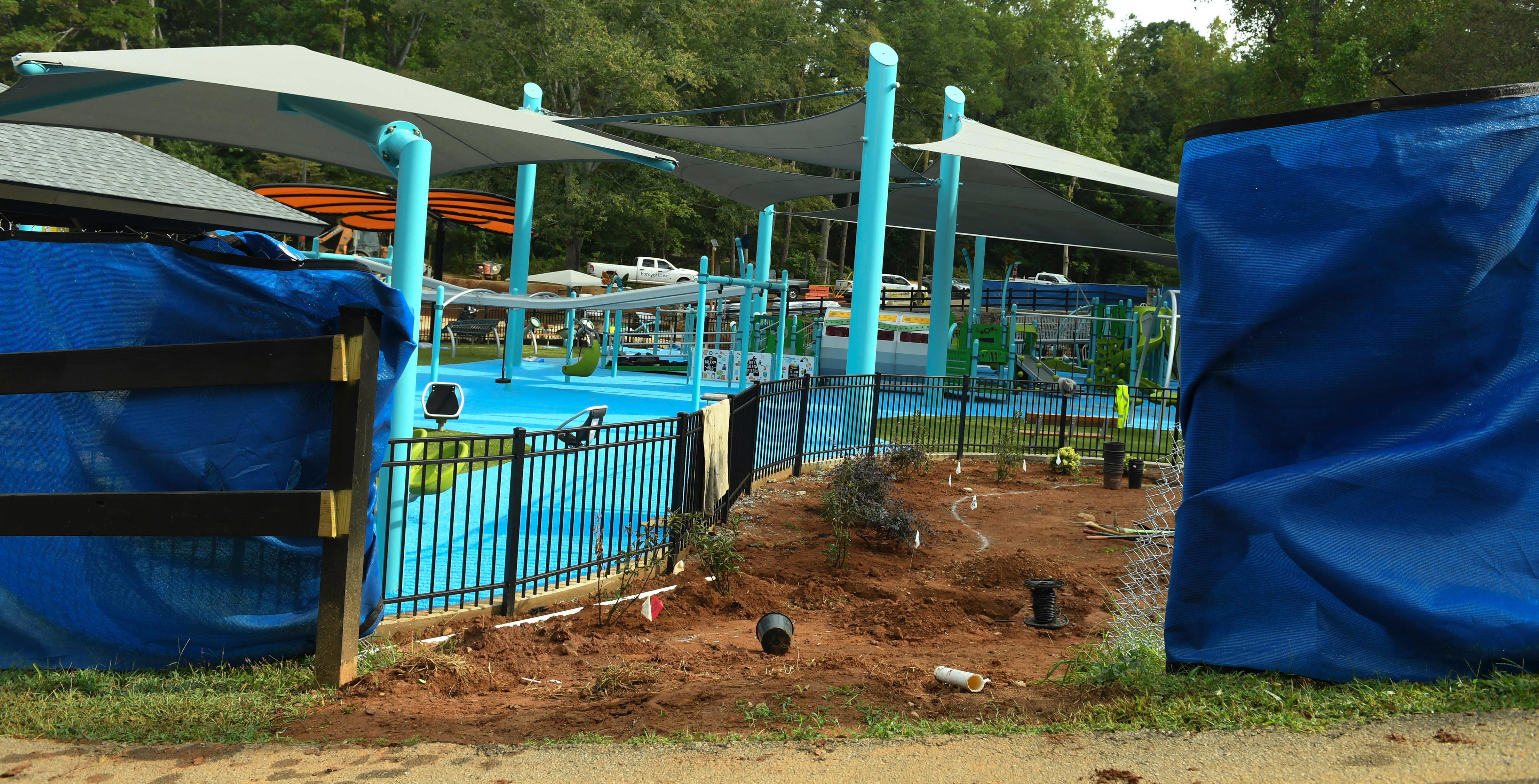 New inclusive playground set to open in Greenville's Cleveland Park