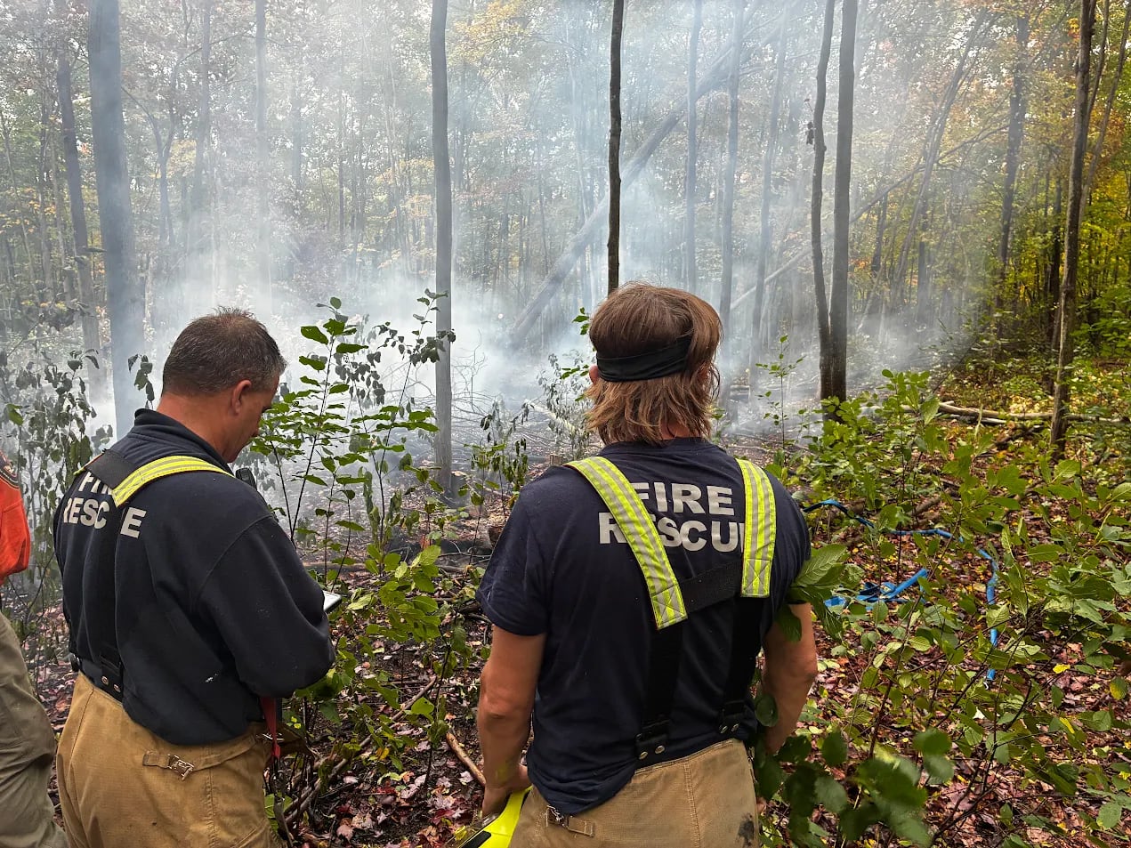 Bog, forest fire in North Dundas shrinks but could smoulder for months