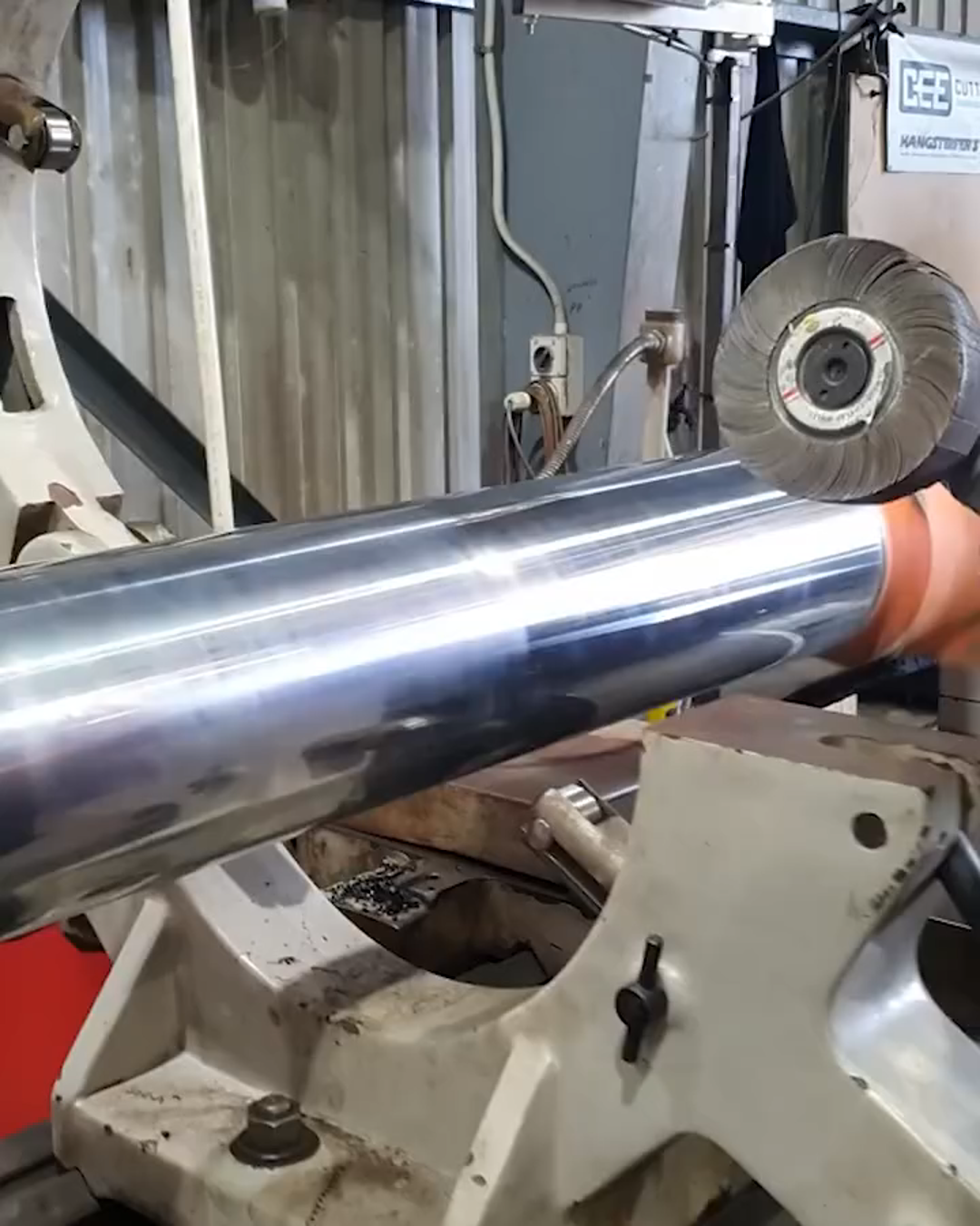 Using the Big Lathe for Machining