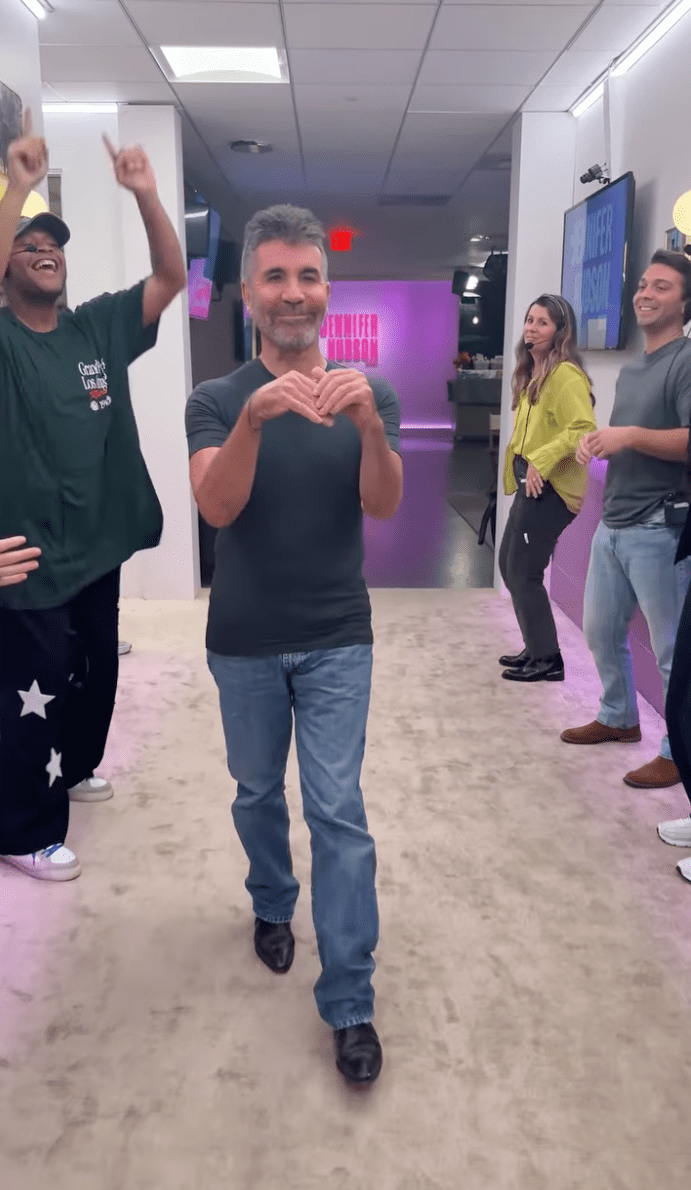 Simon Cowell mocked for ‘cringe’ appearance on ‘Jennifer Hudson Show ...