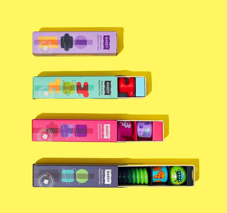 This Lego-like toothbrush might get your kids to actually brush their teeth