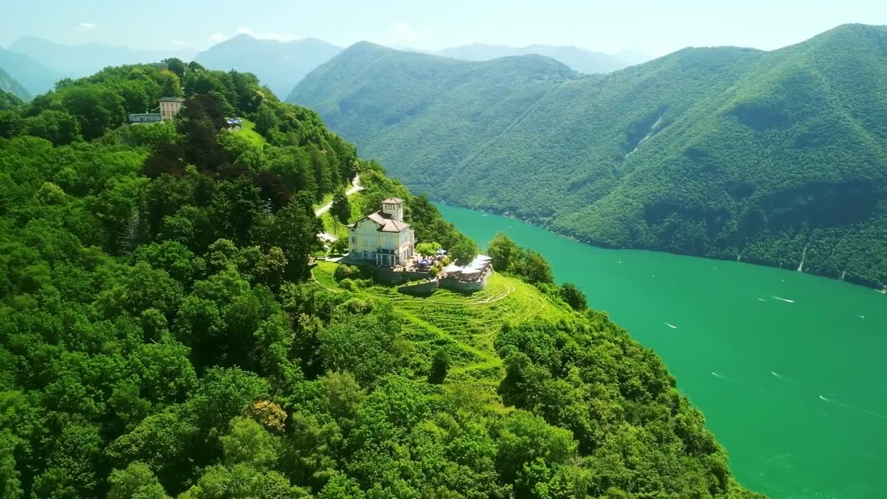 Explore Switzerland From Above: Mountains, Villages & Vibrant Cities...