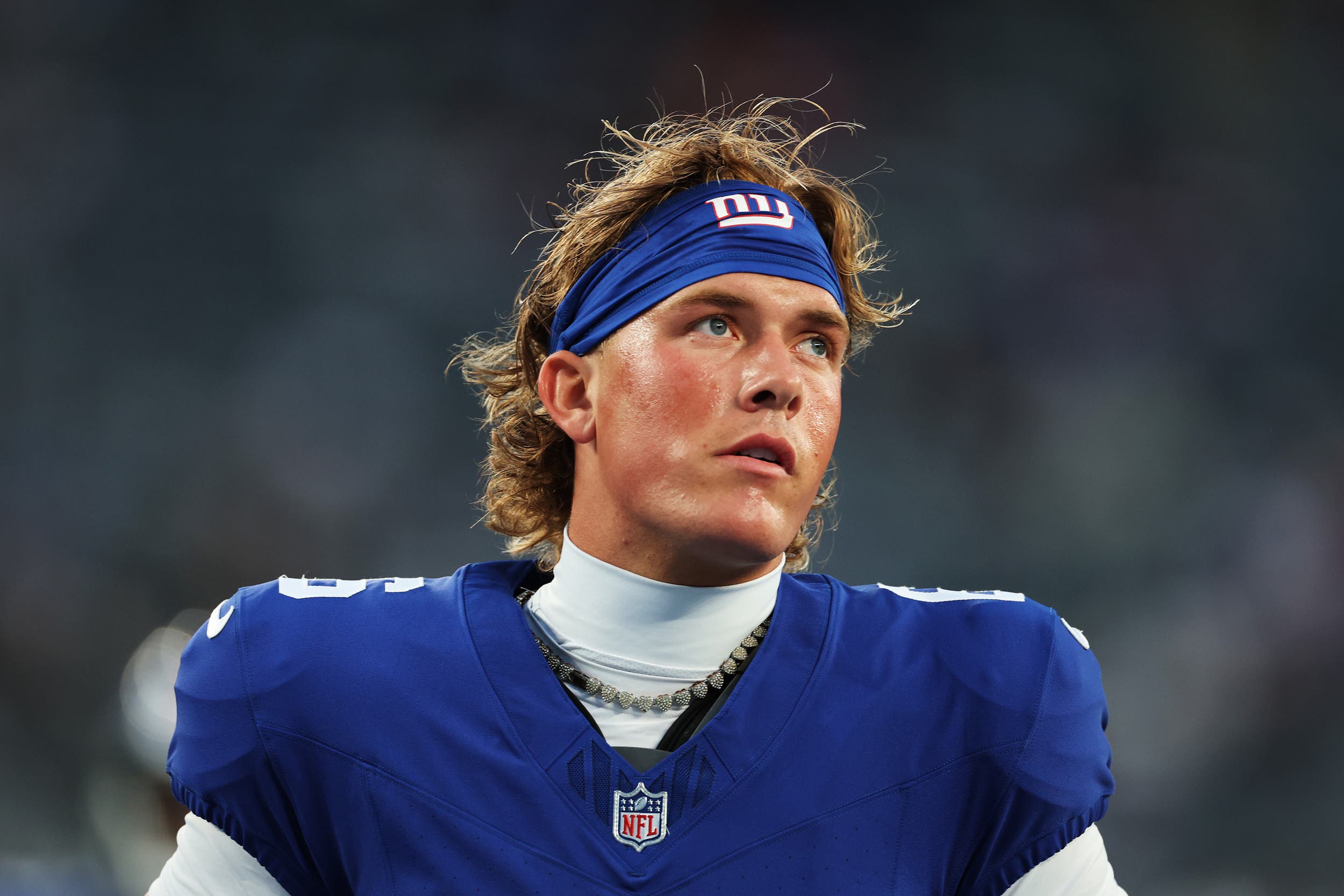 Giants' Jaxson Dart Has Strong Words for Replacing Russell Wilson