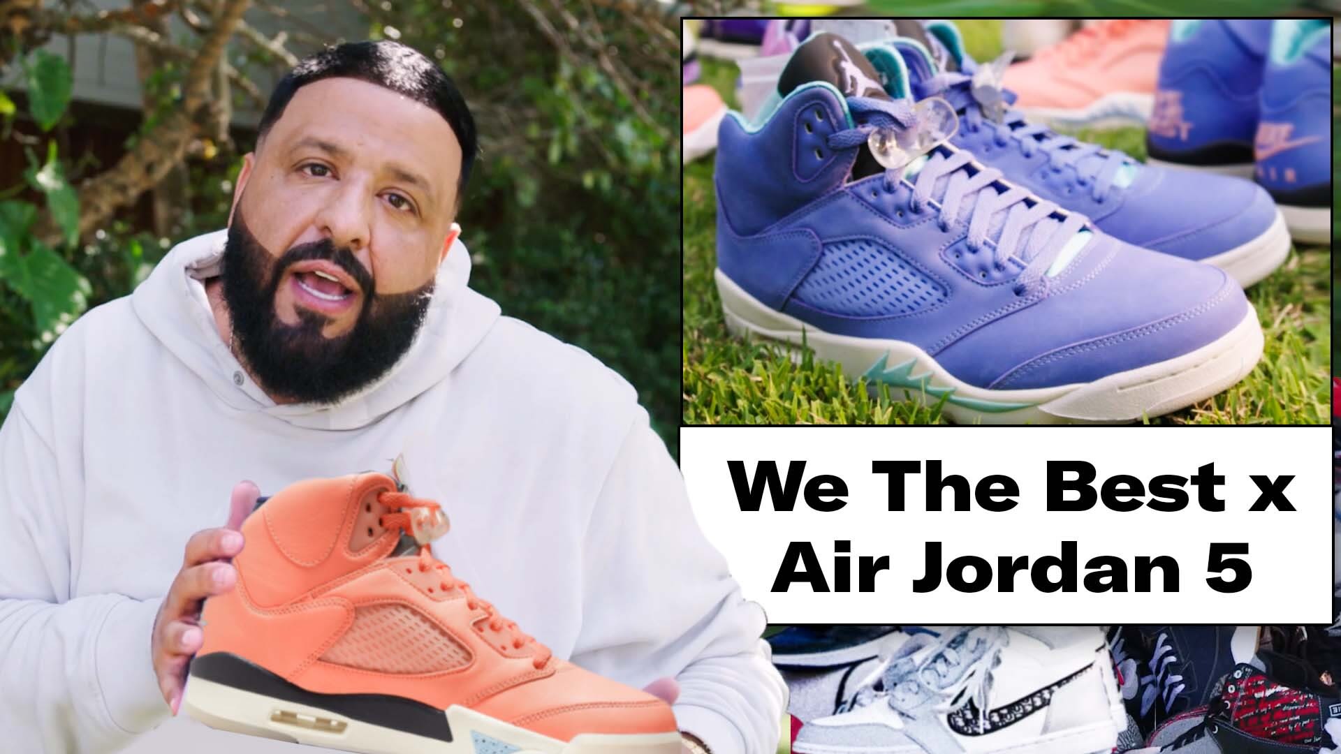 DJ Khaled Shows Off His Sneaker Collection & New "We The Best" x Air ...