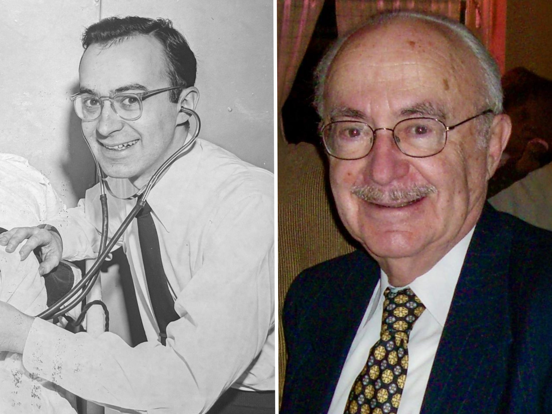 A 96-year-old doctor retired only 4 years ago. He credits his longevity ...