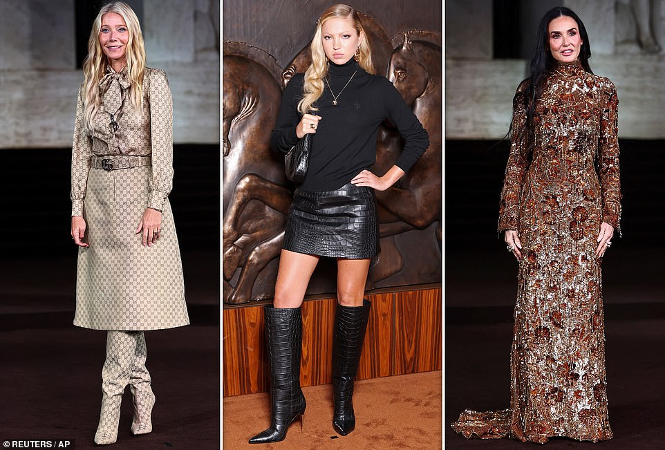 Gwyneth Paltrow stuns in head-to-toe Gucci