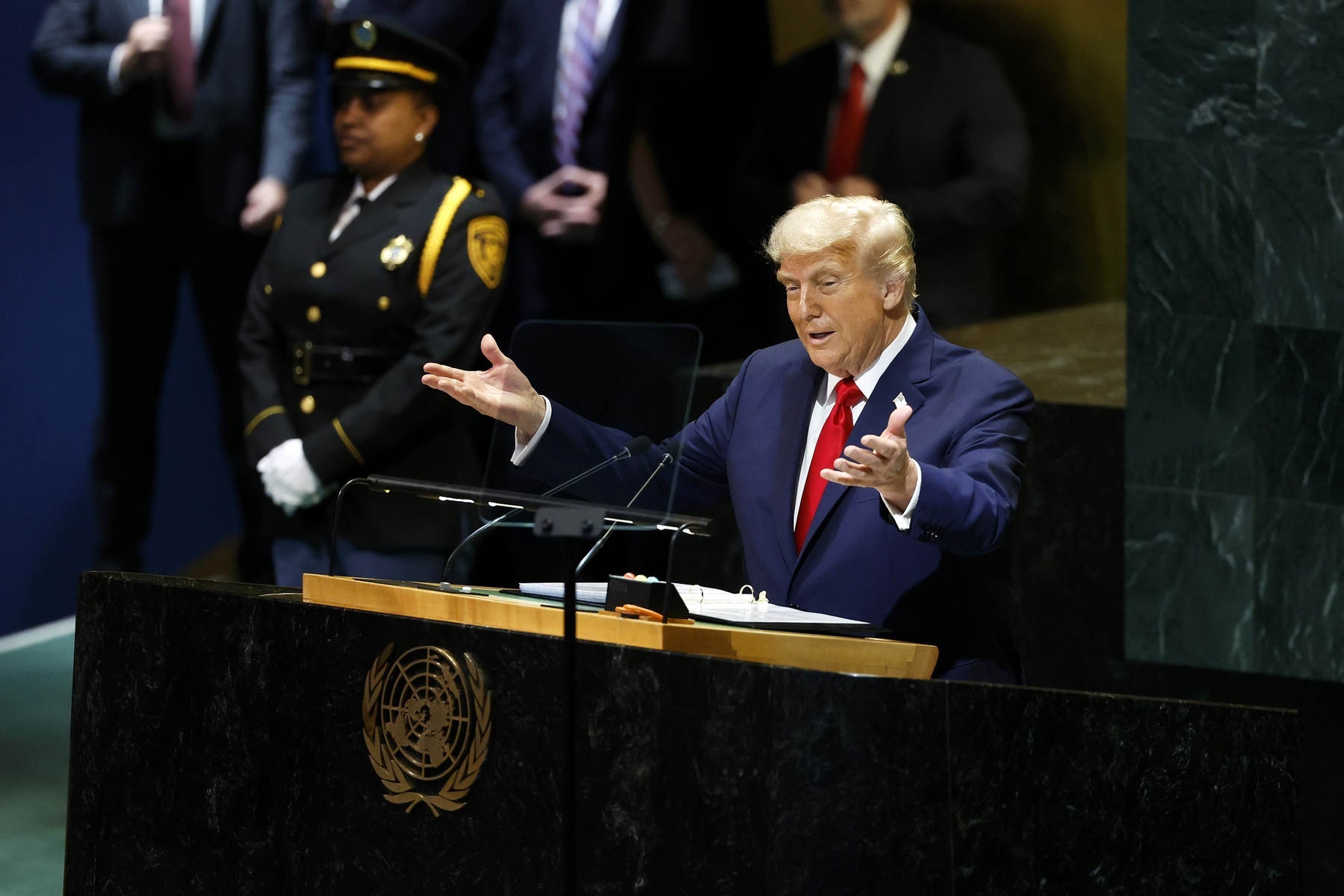 Trump ataca a líderes europeos y la ONU en discurso divagante ante la ...