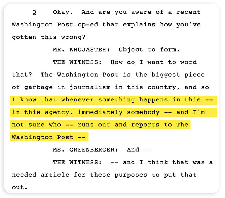 Kari Lake said she learned of Trump dismantling VOA the day of his order