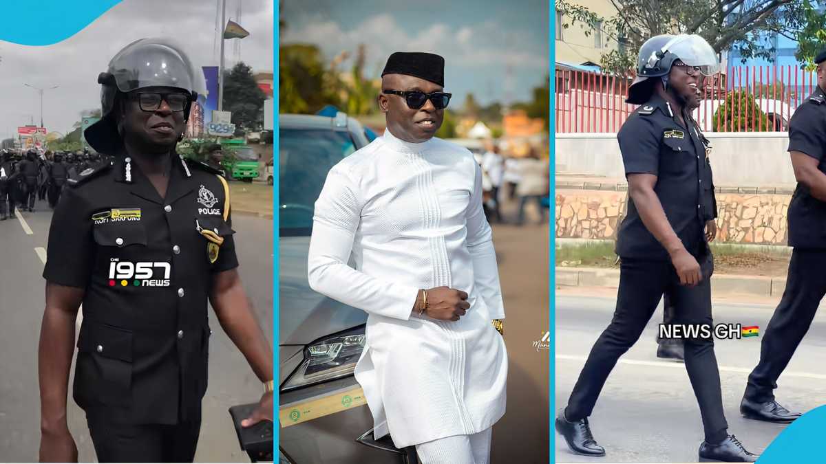 ACP Kofi Sarpong Hailed as 'Incoming IGP' as He Storms NPP Demonstration