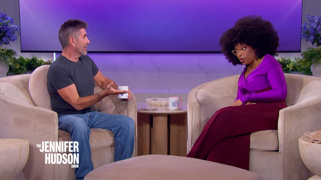 Simon Cowell mocked for ‘cringe’ appearance on ‘Jennifer Hudson Show ...