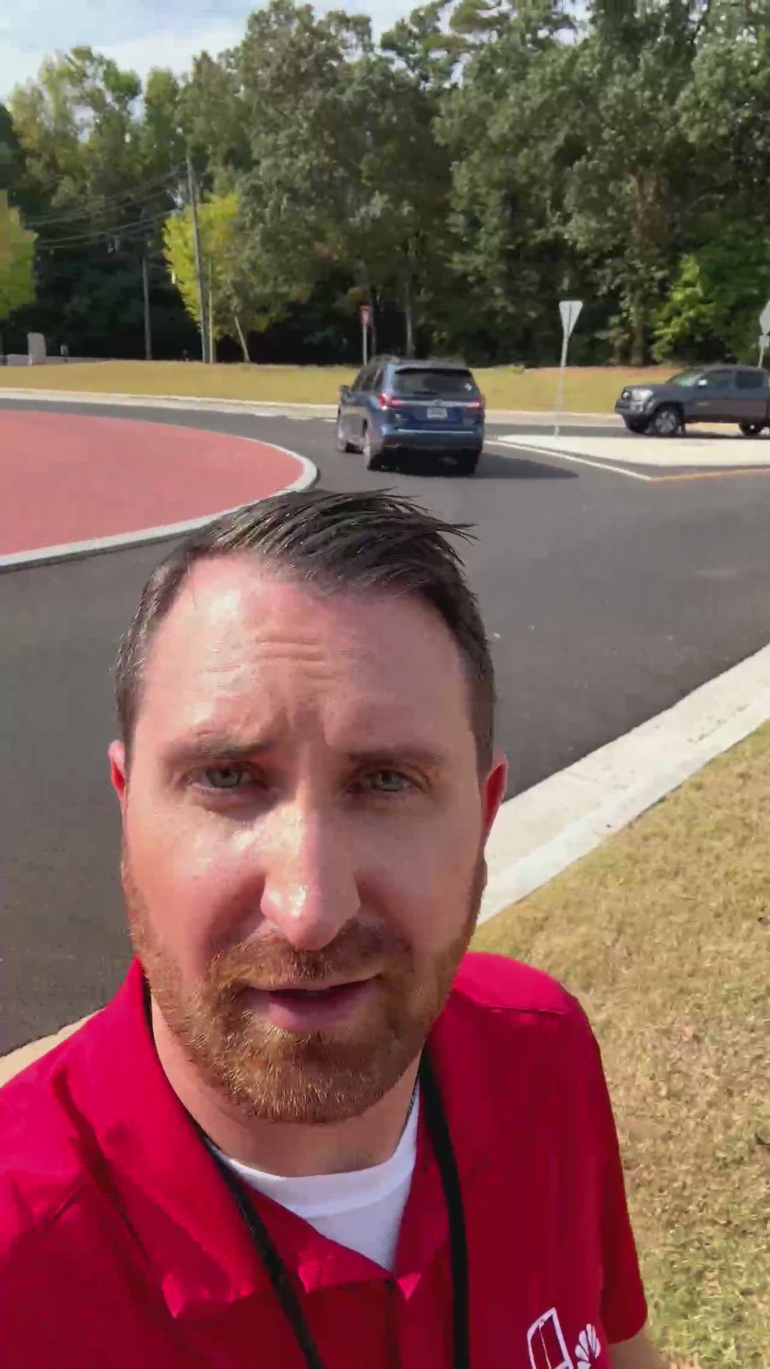 Hood Road roundabout/redesign open in Lilburn