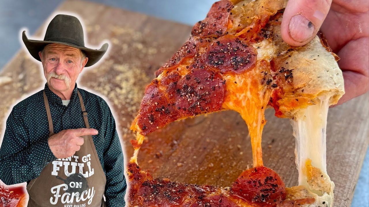 Tasty 5-Minute Pizza Crust with Cheesy Stuffed Edges