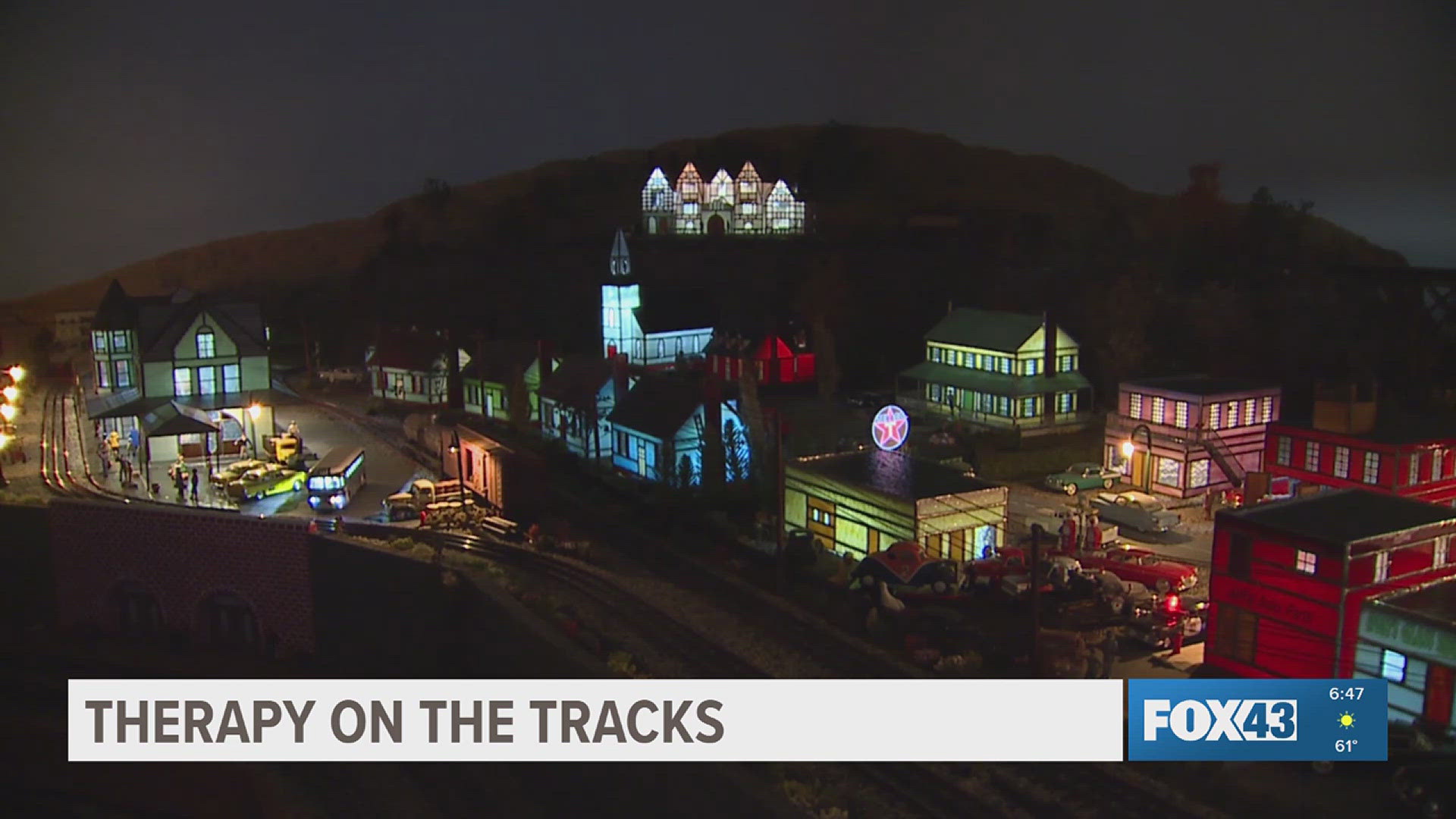 York man's toy train layout is a masterpiece of healing and nostalgia