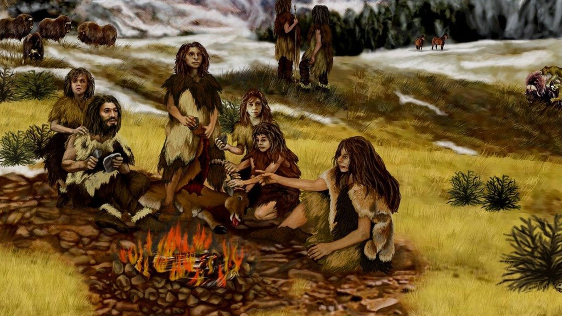 Archaeological evidence suggests that if Neanderthals were alive, they ...