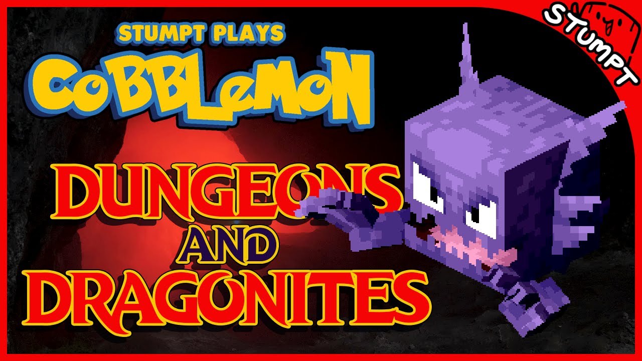 Stumpt explores Dungeons and Dragonites in Cobblemon modded Minecraft