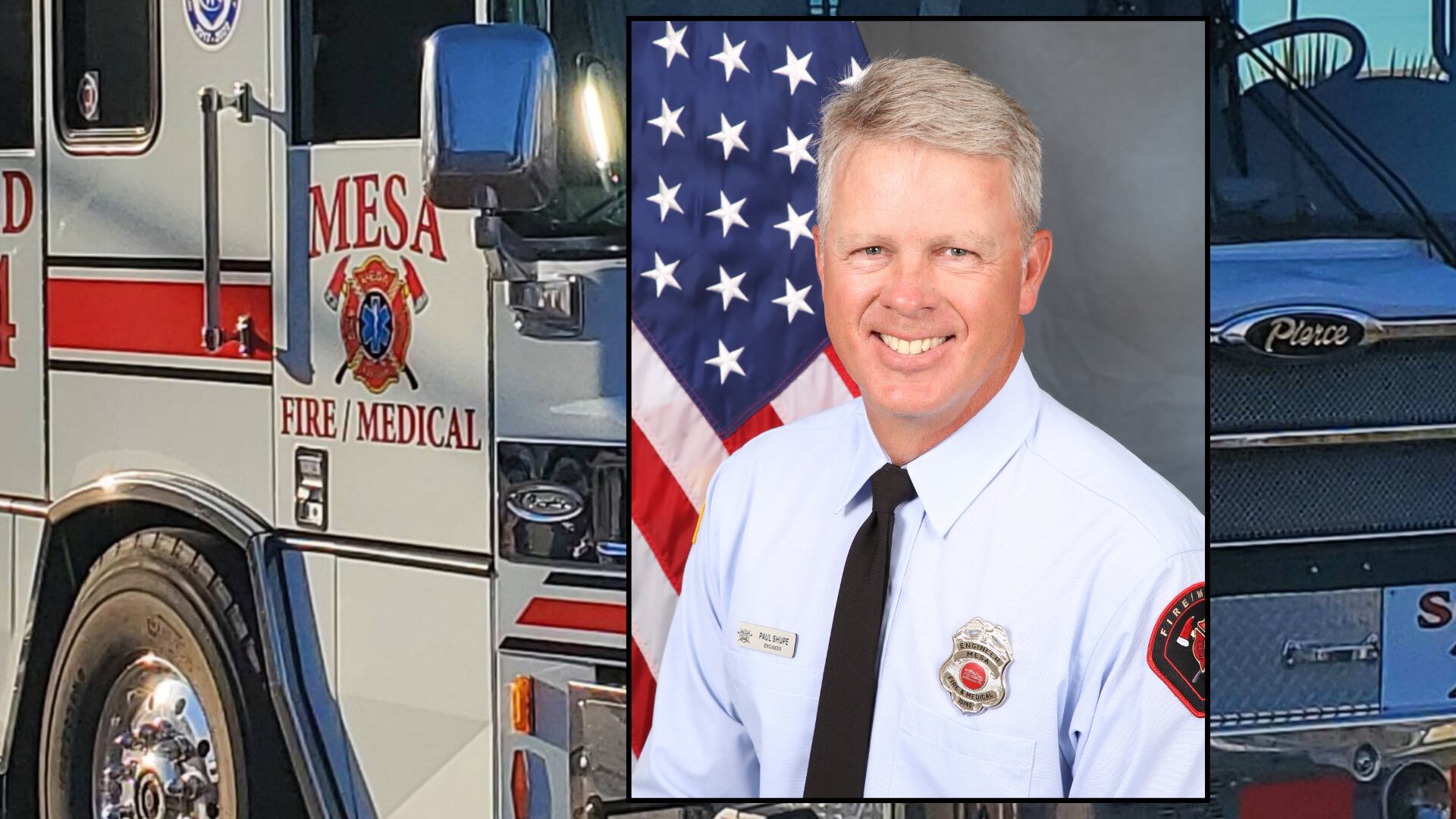 Funeral, procession held to honor longtime Mesa fire engineer