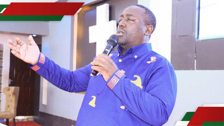 Pastor Kanyari wows netizens after roasting chicken on church altar ...