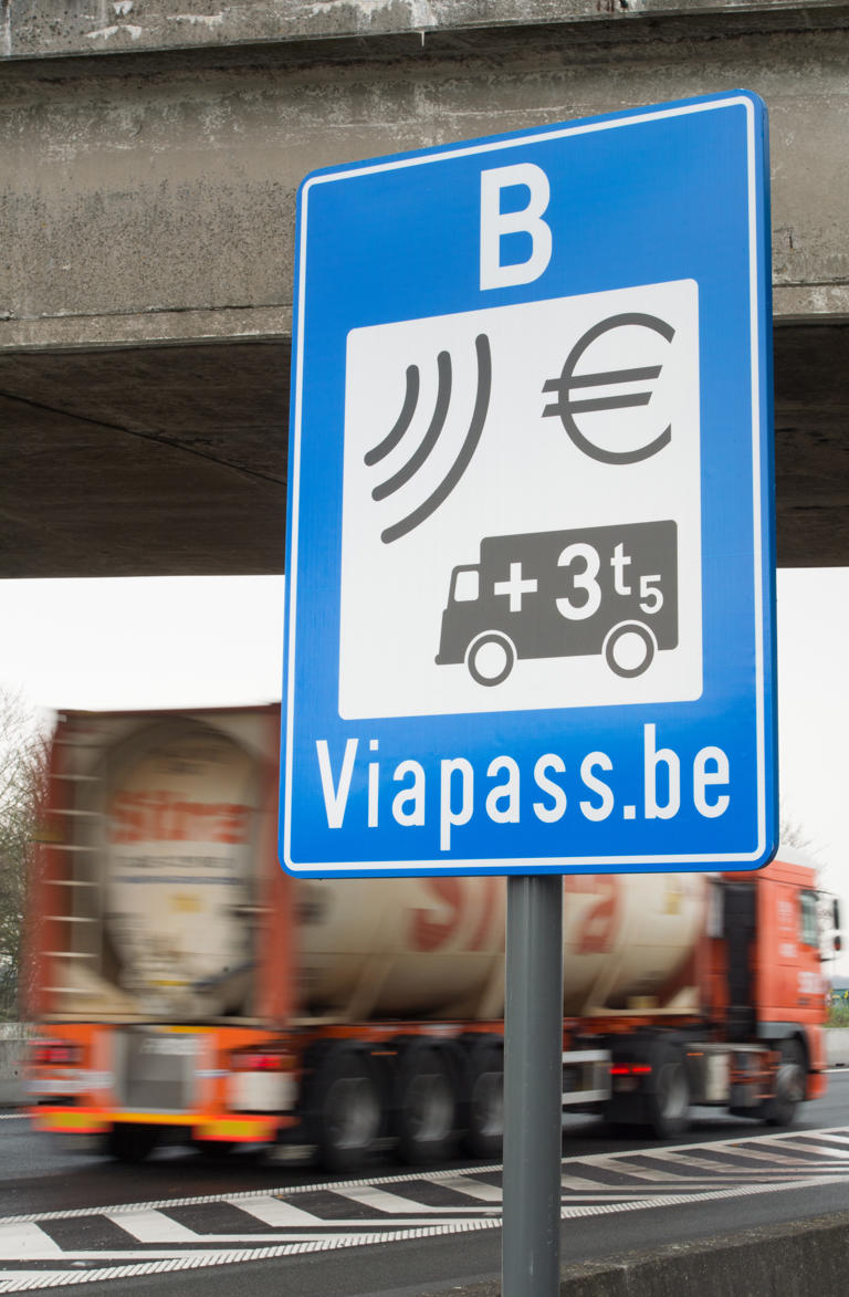 Kilometerheffing voor vrachtwagens wordt duurder in Wallonië