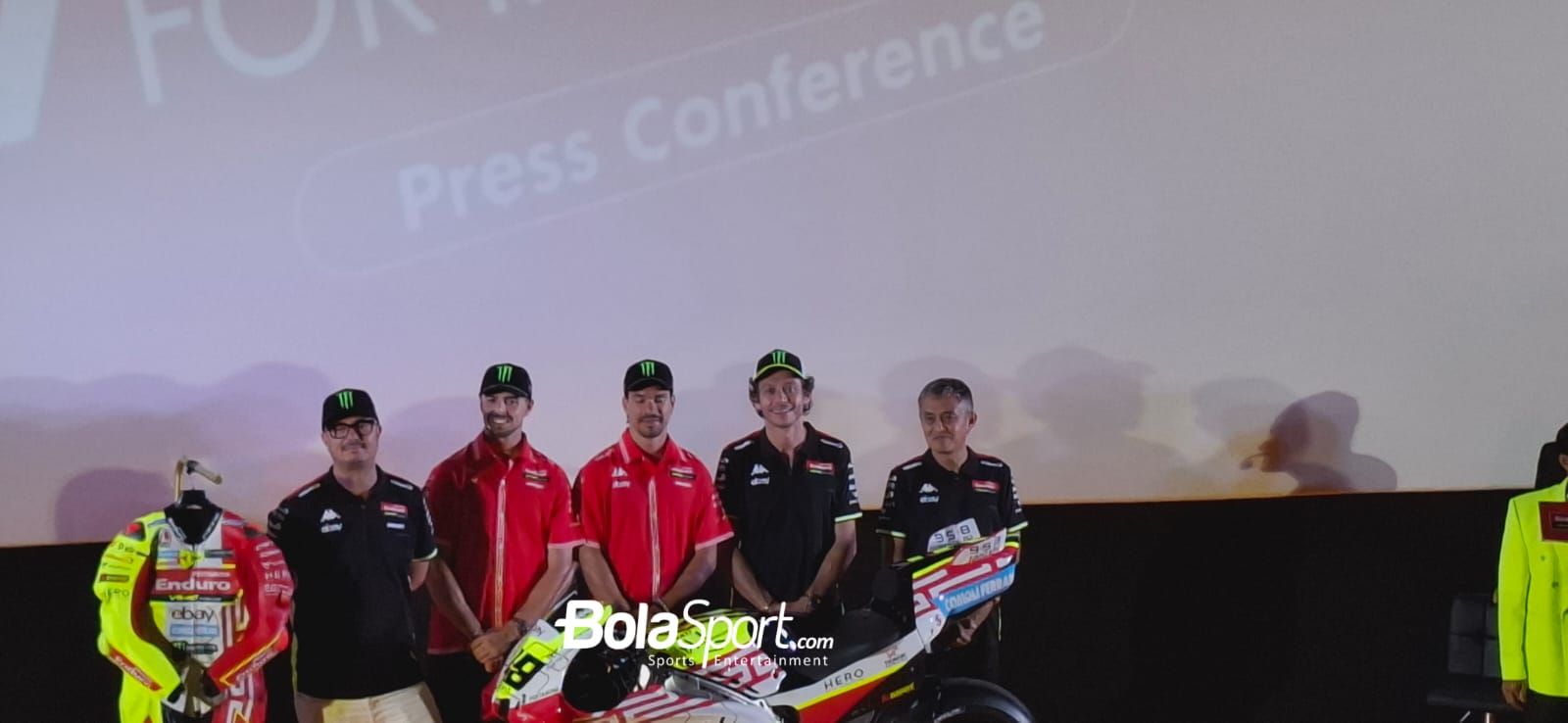 Dihadiri Valentino Rossi, Pertamina Enduro VR46 Luncurkan Livery Khusus ...