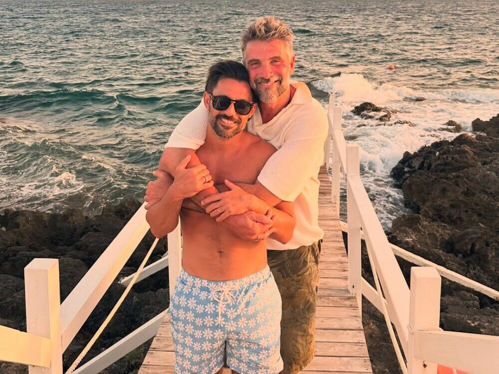 Luca Calvani e Alessandro Franchini: matrimonio e vigilia da favola