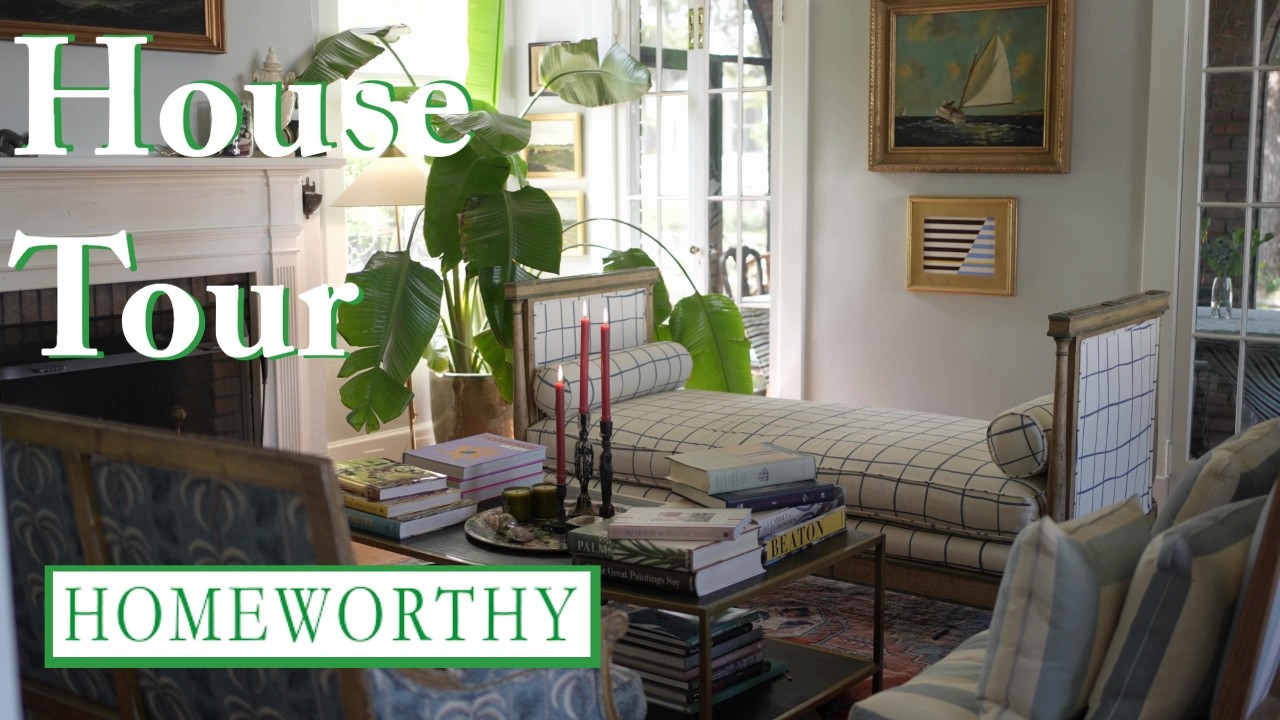 An Artist’s Eclectic Tudor Home in Charleston